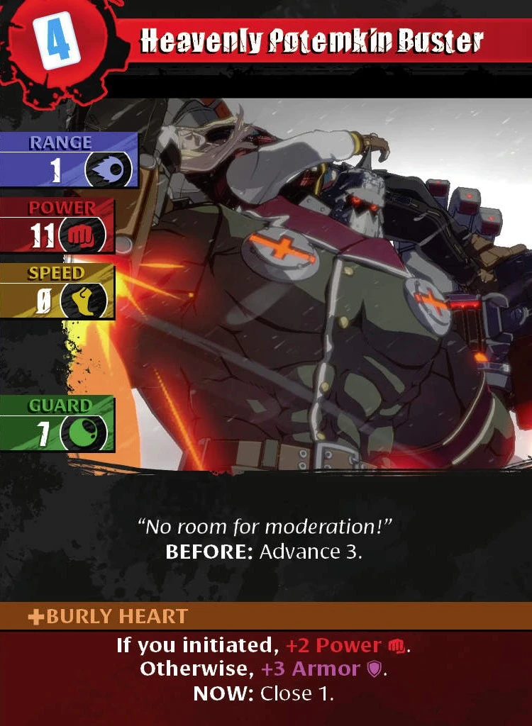 Heavenly Potemkin Buster | Exceed Fighting System Wiki | Fandom