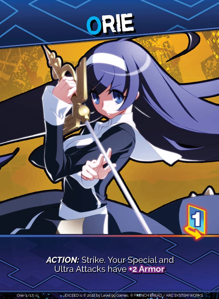 Orie | Exceed Fighting System Wiki | Fandom