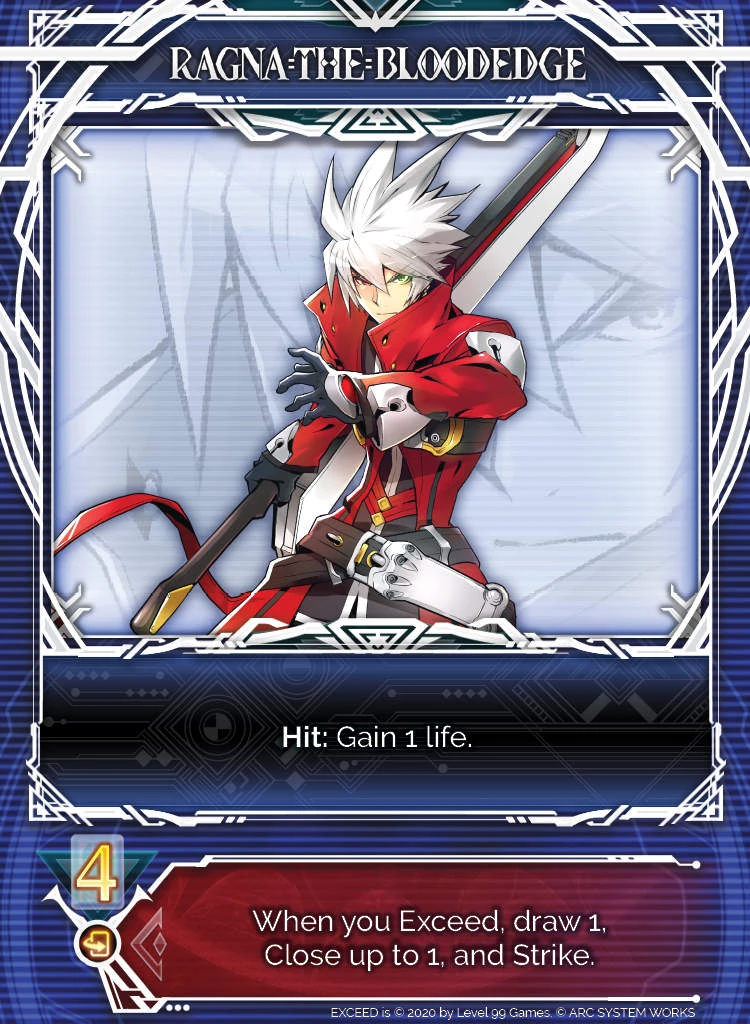 Ragna The Bloodedge | Exceed Fighting System Wiki | Fandom