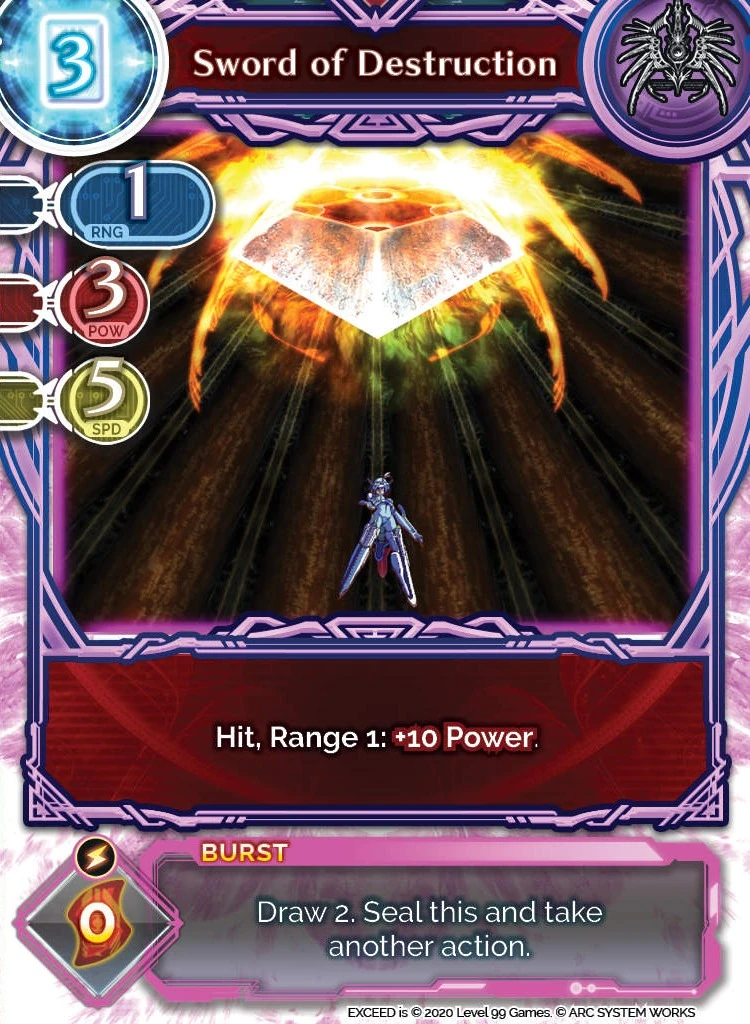 Sword of Destruction | Exceed Fighting System Wiki | Fandom