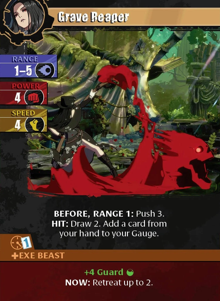 Grave Reaper | Exceed Fighting System Wiki | Fandom