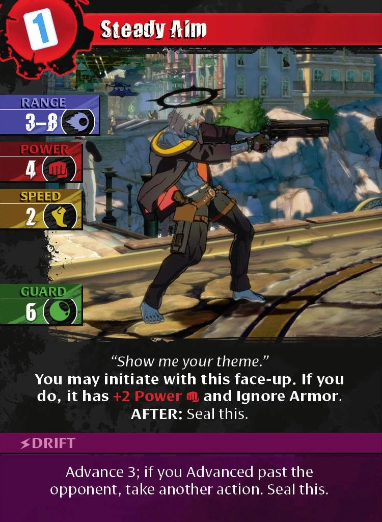 Steady Aim | Exceed Fighting System Wiki | Fandom