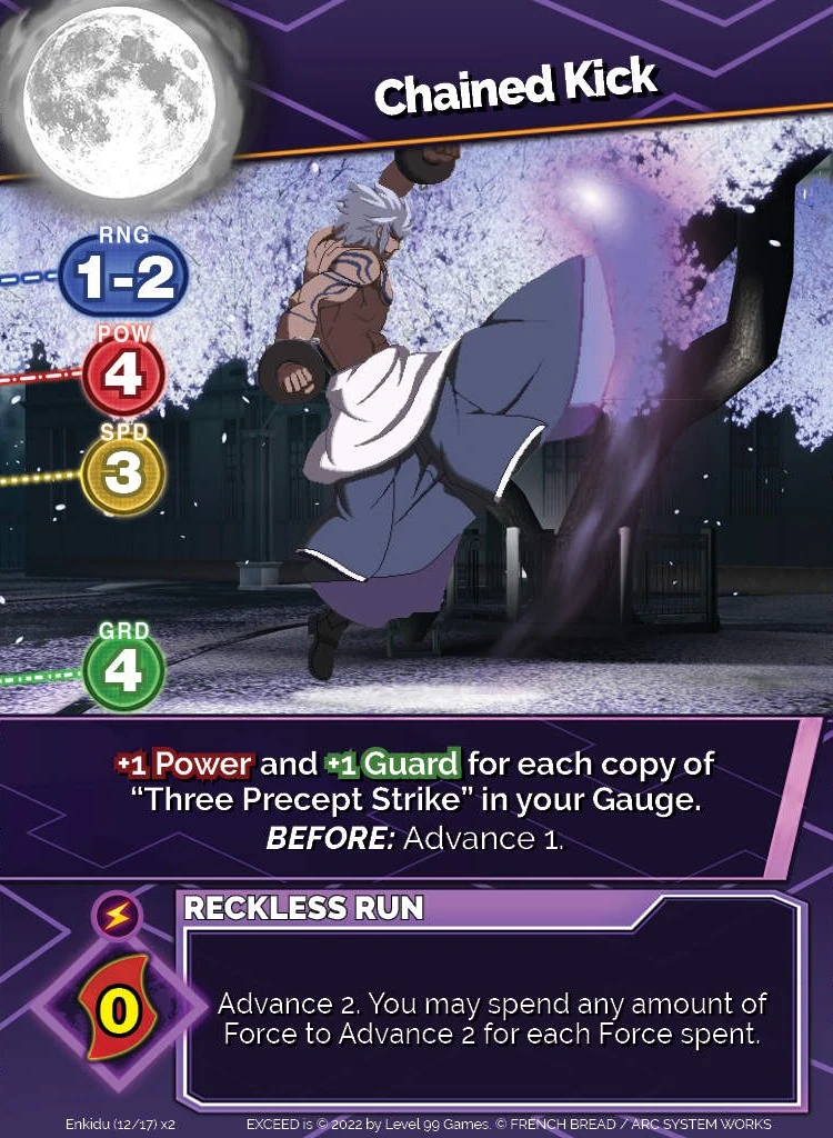 Chained Kick | Exceed Fighting System Wiki | Fandom