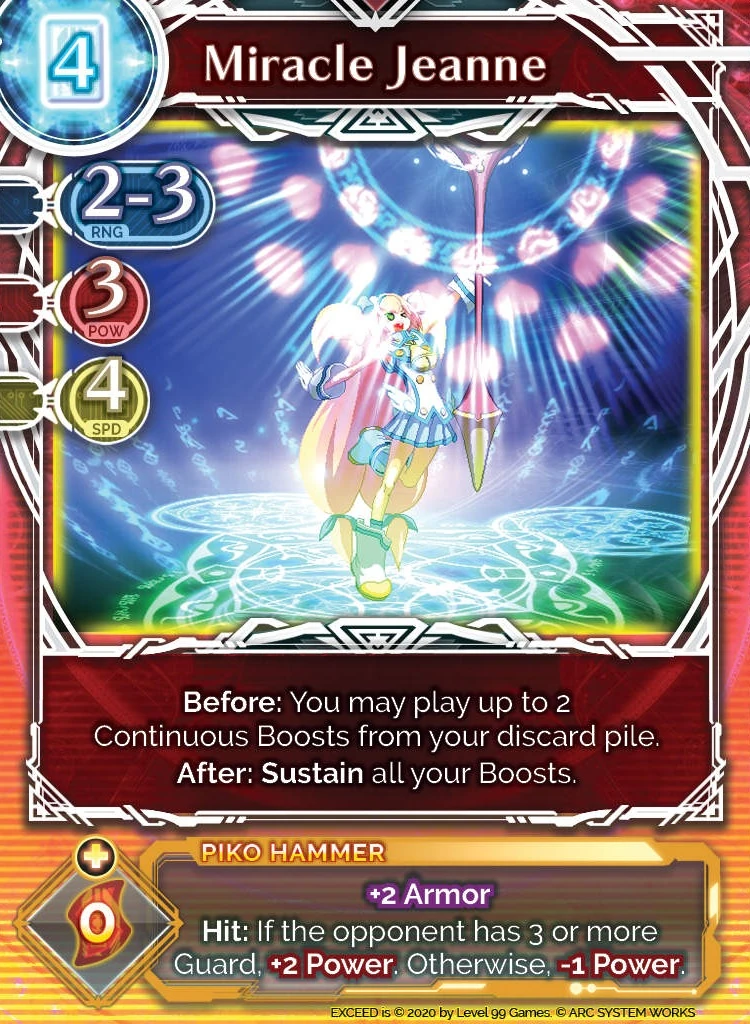 Miracle Jeanne | Exceed Fighting System Wiki | Fandom