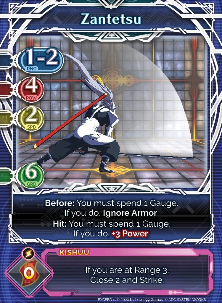 Zantetsu | Exceed Fighting System Wiki | Fandom