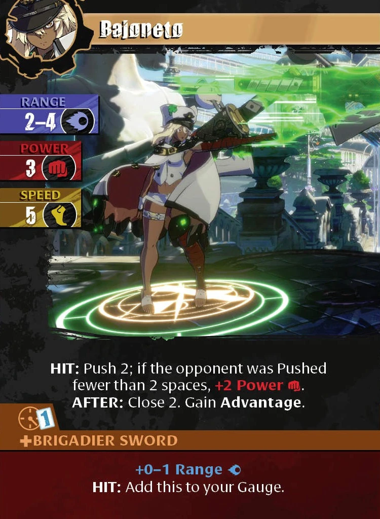 Bajoneto | Exceed Fighting System Wiki | Fandom