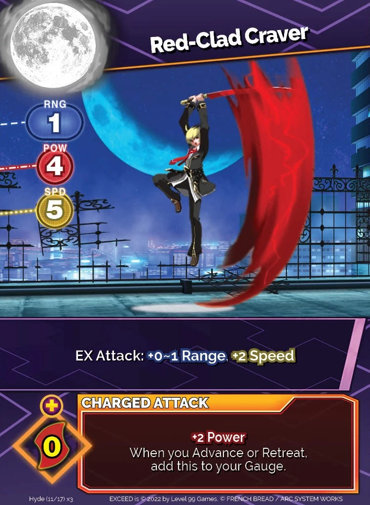 Red-Clad Craver | Exceed Fighting System Wiki | Fandom