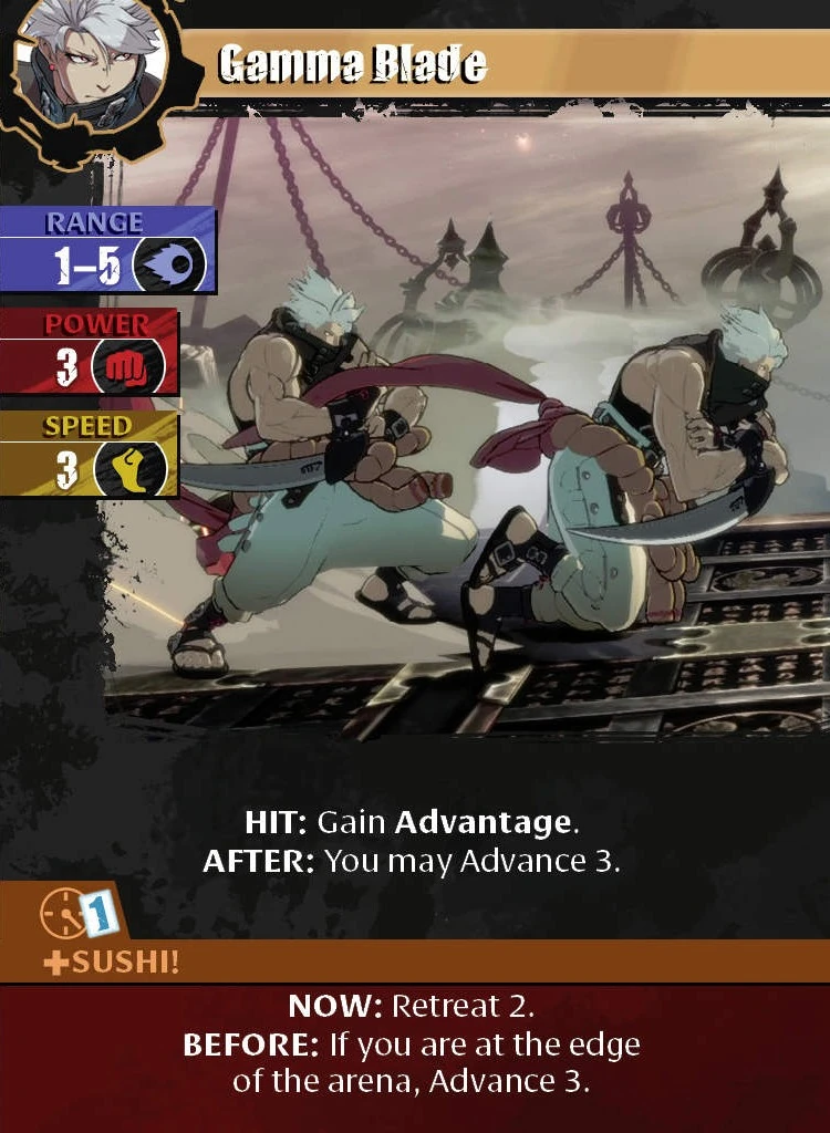 Gamma Blade | Exceed Fighting System Wiki | Fandom