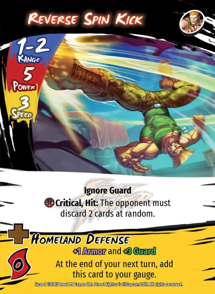 Reverse Spin Kick | Exceed Fighting System Wiki | Fandom