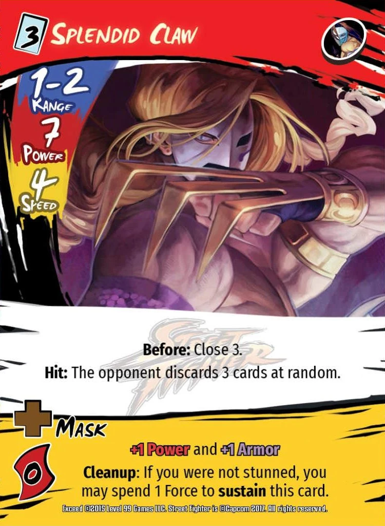 Splendid Claw | Exceed Fighting System Wiki | Fandom