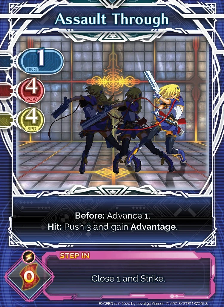Assault Through | Exceed Fighting System Wiki | Fandom
