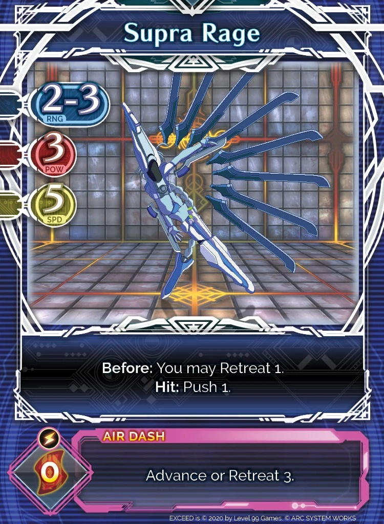 Supra Rage | Exceed Fighting System Wiki | Fandom