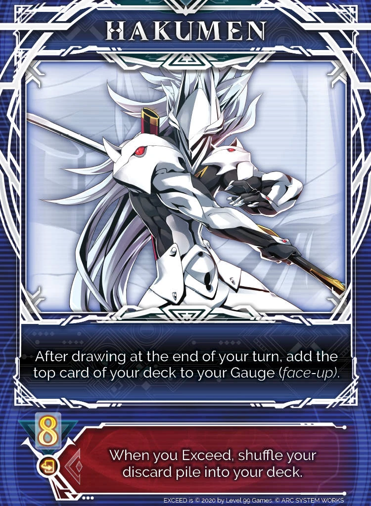 Hakumen | Exceed Fighting System Wiki | Fandom