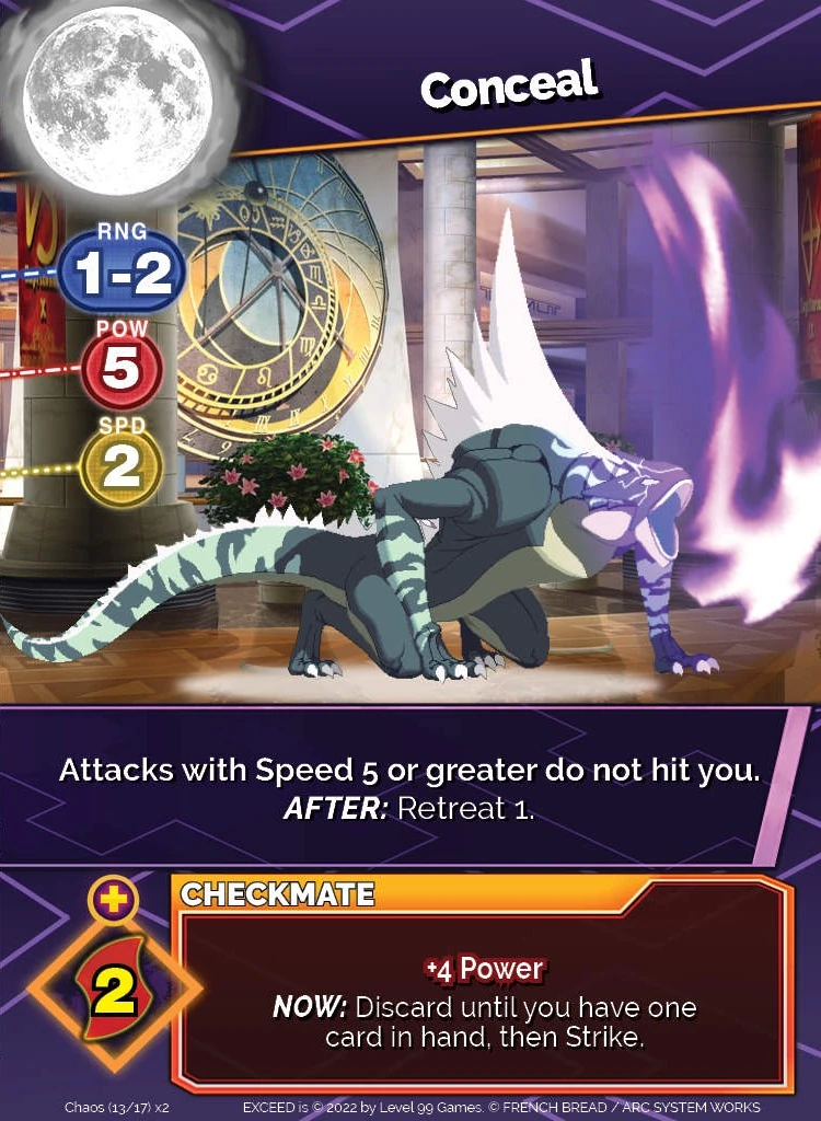 Conceal | Exceed Fighting System Wiki | Fandom