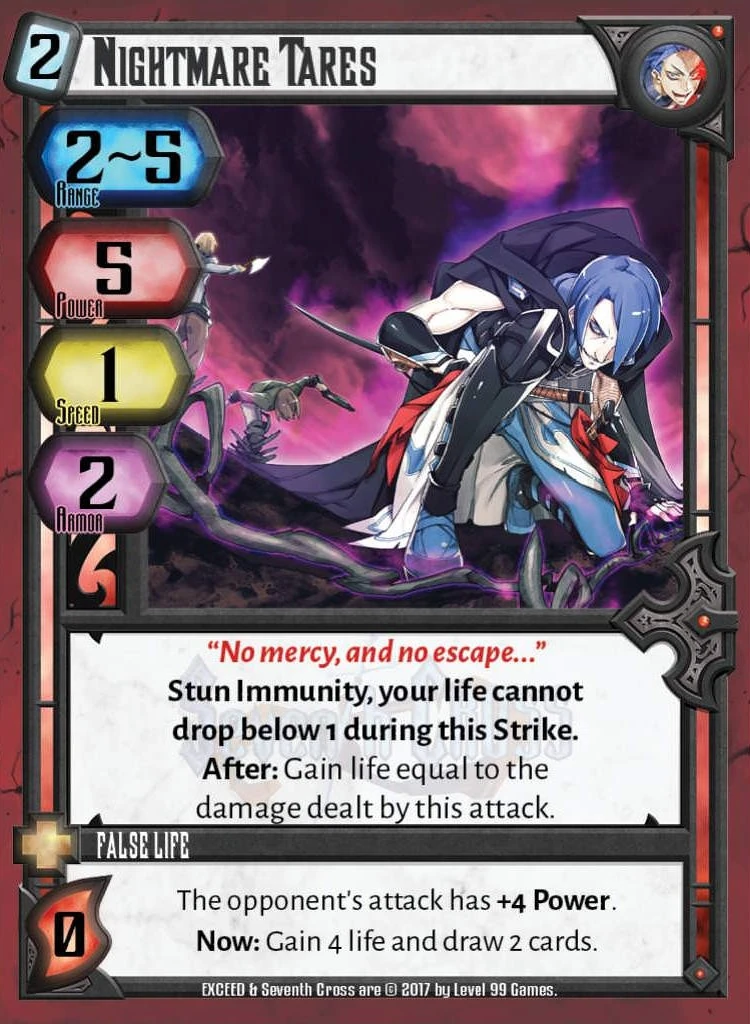 Nightmare Tares | Exceed Fighting System Wiki | Fandom
