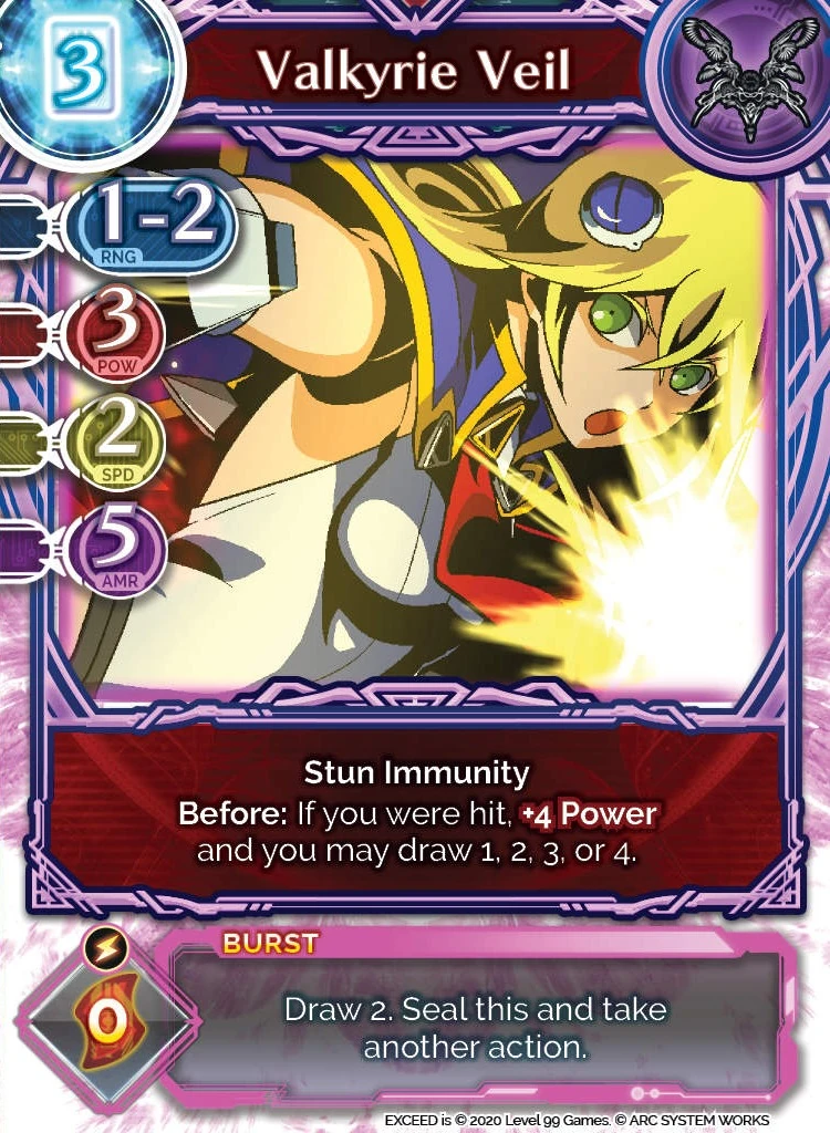 Valkyrie Veil | Exceed Fighting System Wiki | Fandom