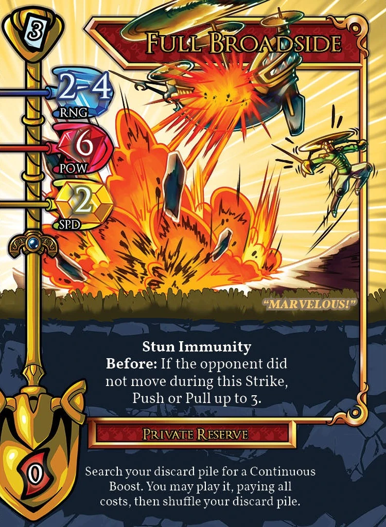 Full Broadside | Exceed Fighting System Wiki | Fandom