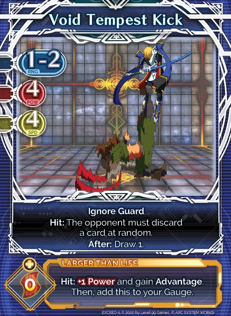 Void Tempest Kick | Exceed Fighting System Wiki | Fandom