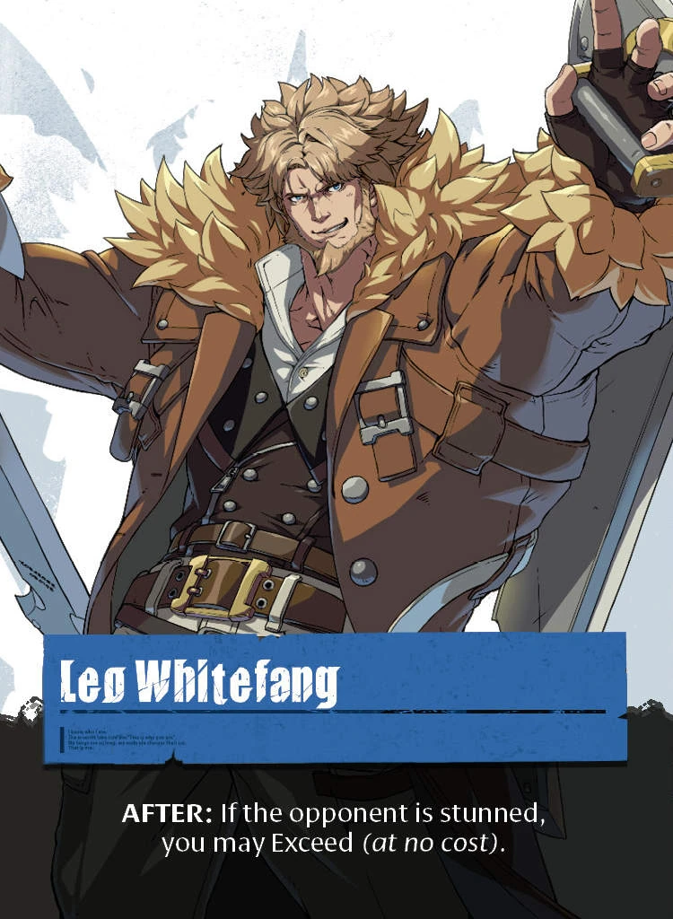Leo Whitefang | Exceed Fighting System Wiki | Fandom