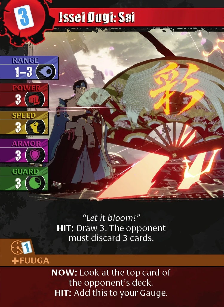 Issei Ougi: Sai | Exceed Fighting System Wiki | Fandom