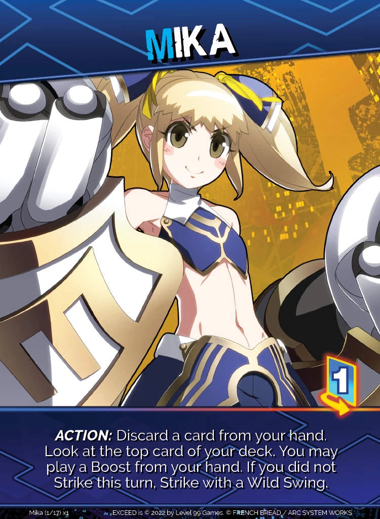 Mika | Exceed Fighting System Wiki | Fandom