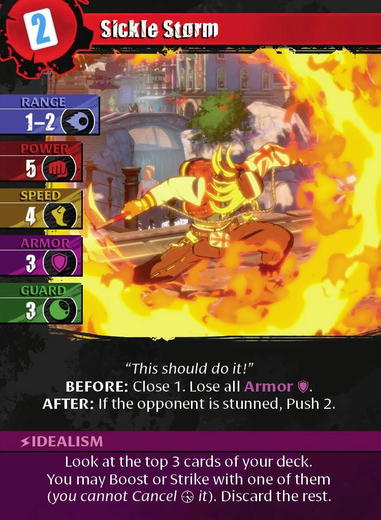 Sickle Storm (Axl Low) | Exceed Fighting System Wiki | Fandom