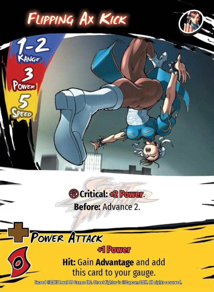 Flipping Ax Kick | Exceed Fighting System Wiki | Fandom