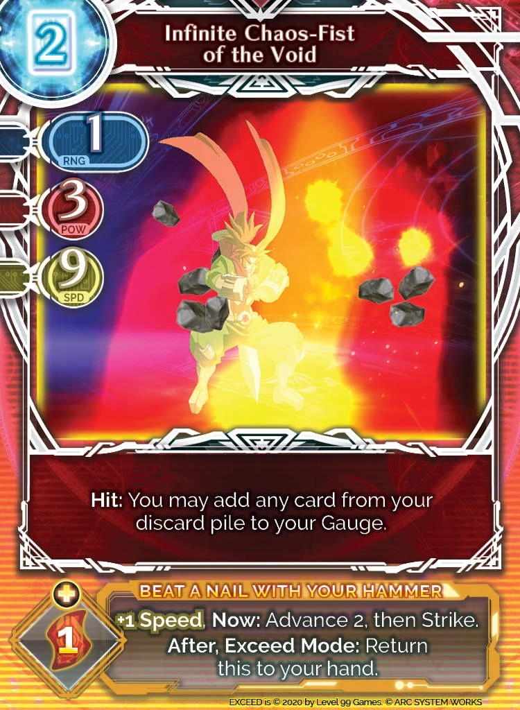 Infinite Chaos-Fist of the Void | Exceed Fighting System Wiki | Fandom