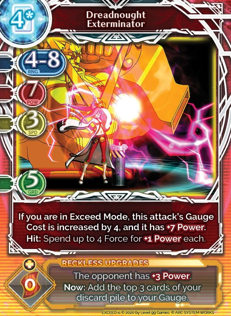 Dreadnought Exterminator | Exceed Fighting System Wiki | Fandom