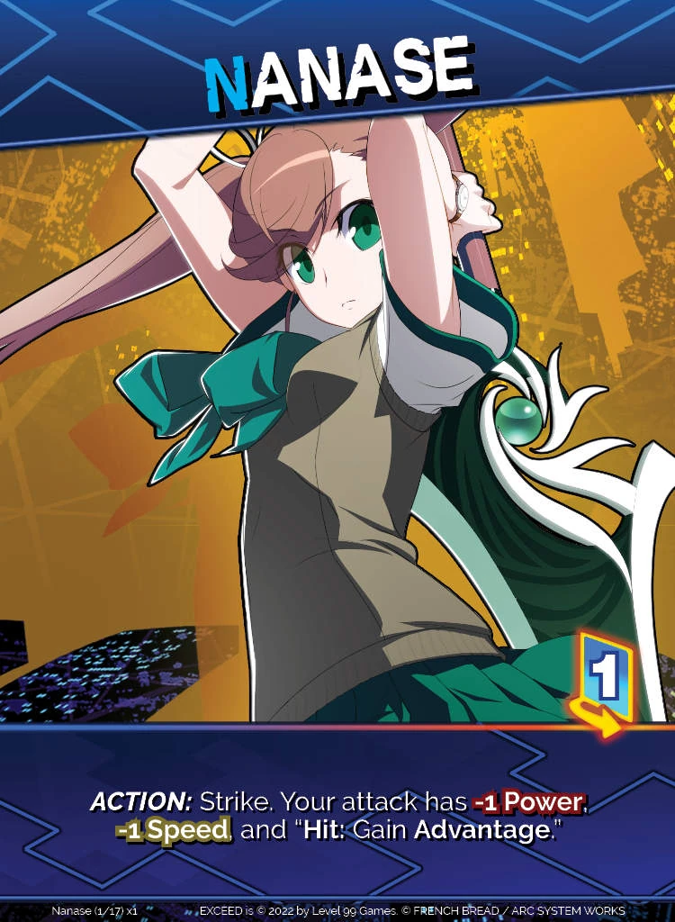 Nanase | Exceed Fighting System Wiki | Fandom