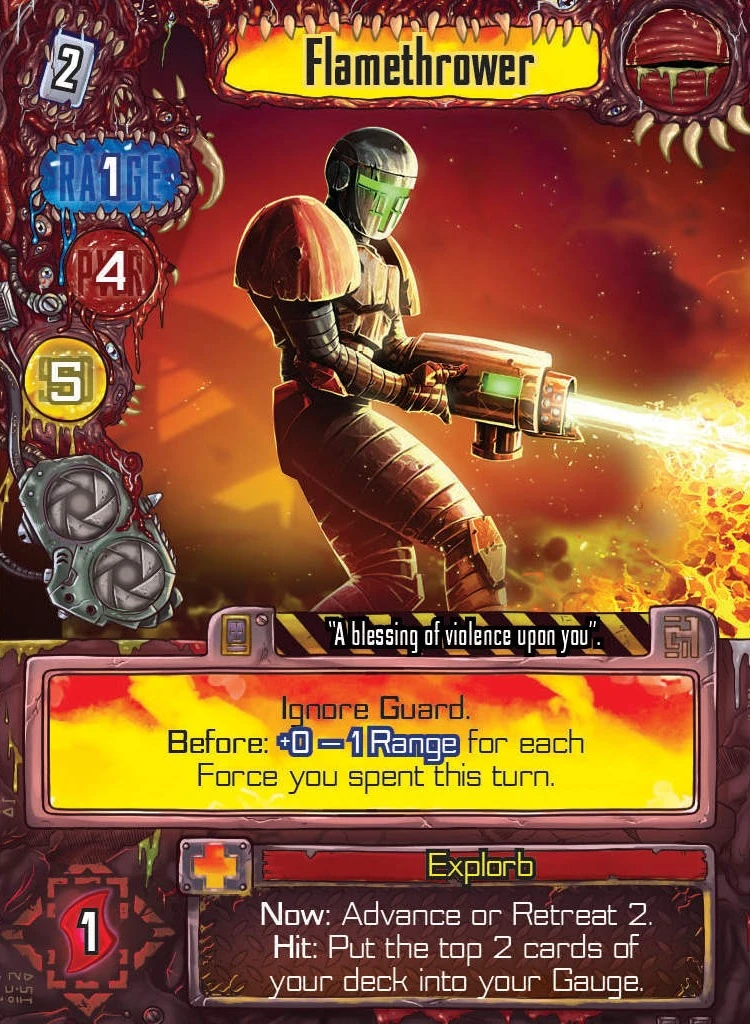 Flamethrower | Exceed Fighting System Wiki | Fandom