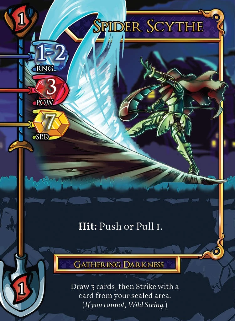 Spider Scythe | Exceed Fighting System Wiki | Fandom