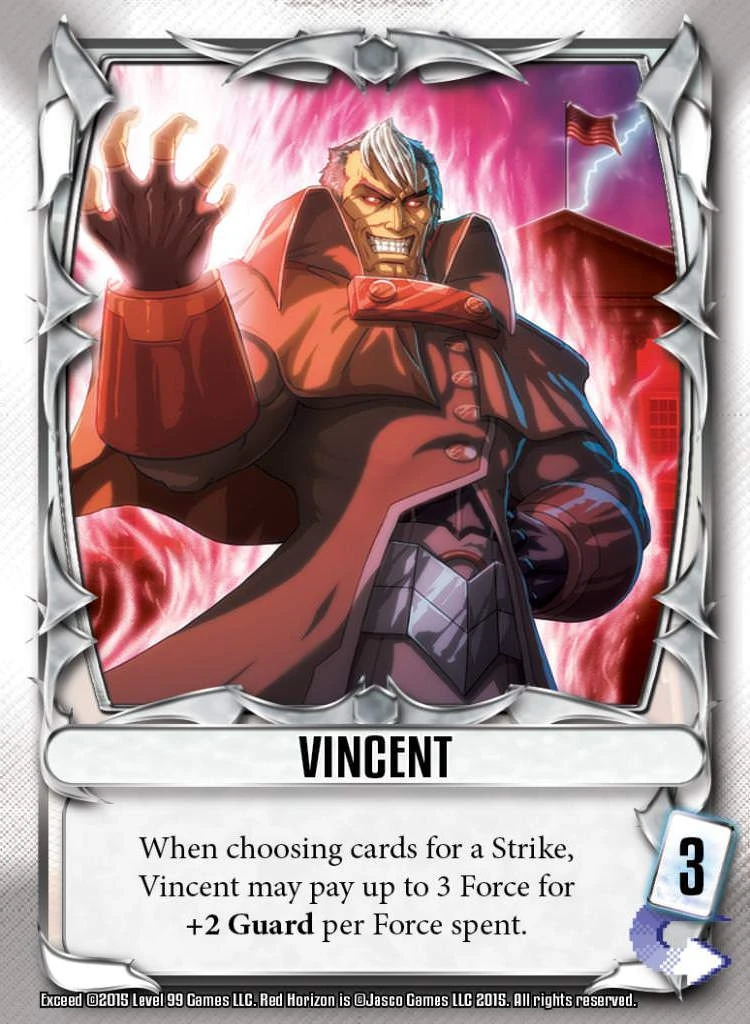 Vincent | Exceed Fighting System Wiki | Fandom