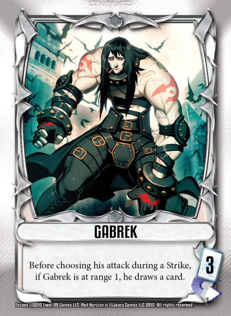 Gabrek | Exceed Fighting System Wiki | Fandom