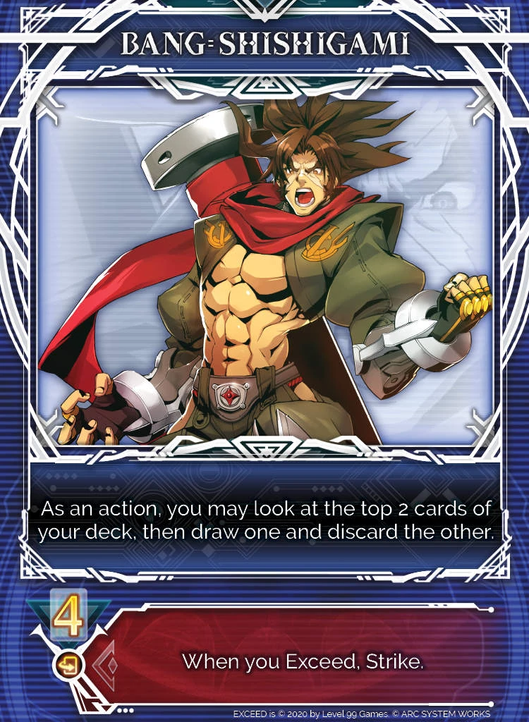 Bang Shishigami | Exceed Fighting System Wiki | Fandom