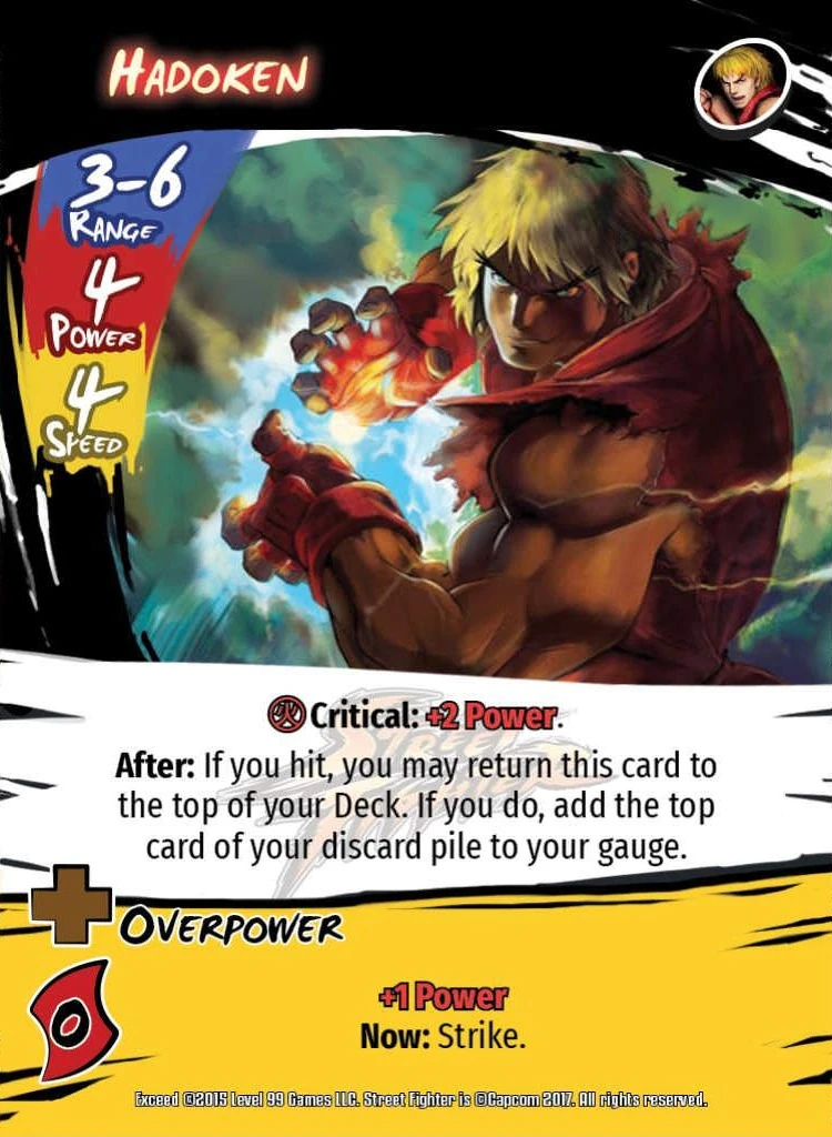 Hadoken (Ken) | Exceed Fighting System Wiki | Fandom