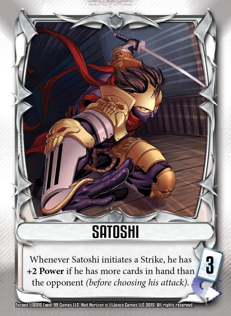 Satoshi | Exceed Fighting System Wiki | Fandom