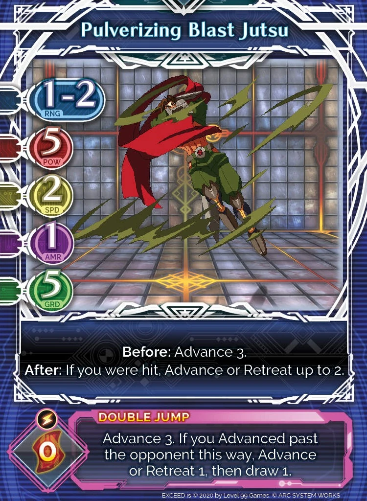 Pulverizing Blast Jutsu | Exceed Fighting System Wiki | Fandom