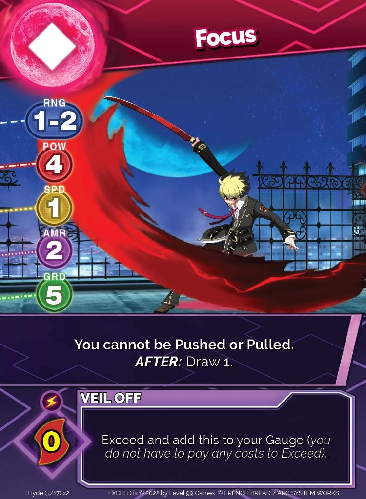 Focus (Season 6) | Exceed Fighting System Wiki | Fandom