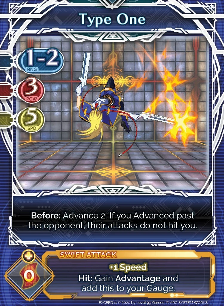 Type One | Exceed Fighting System Wiki | Fandom