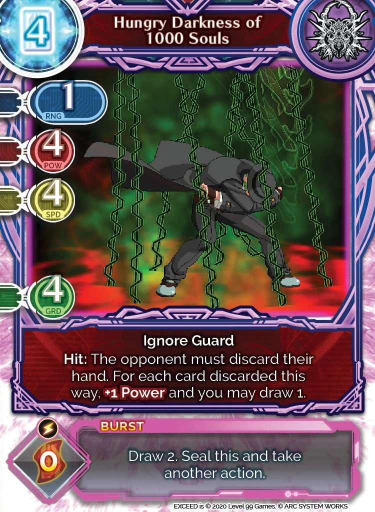 Hungry Darkness of 1000 Souls | Exceed Fighting System Wiki | Fandom