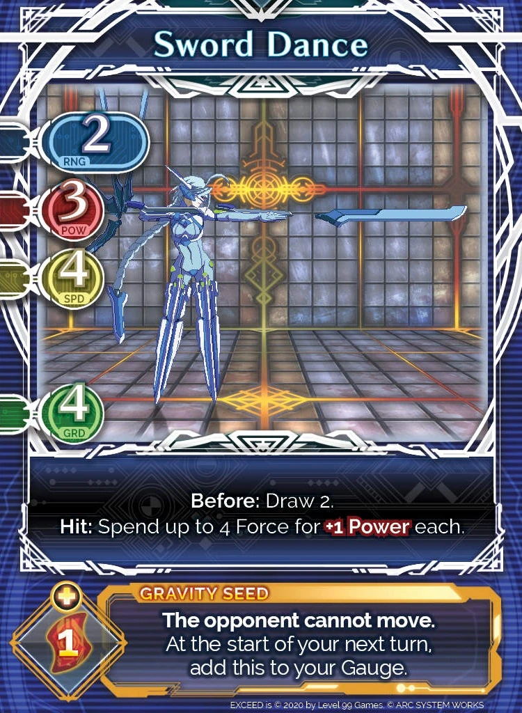 Sword Dance | Exceed Fighting System Wiki | Fandom