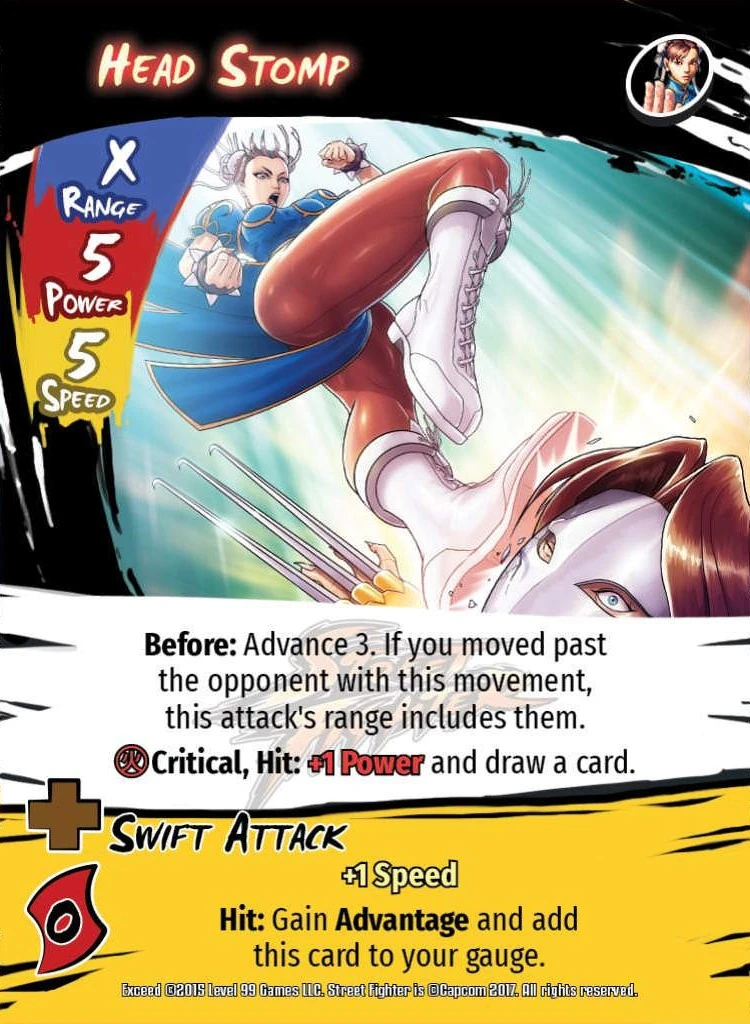 Head Stomp (Chun-Li) | Exceed Fighting System Wiki | Fandom