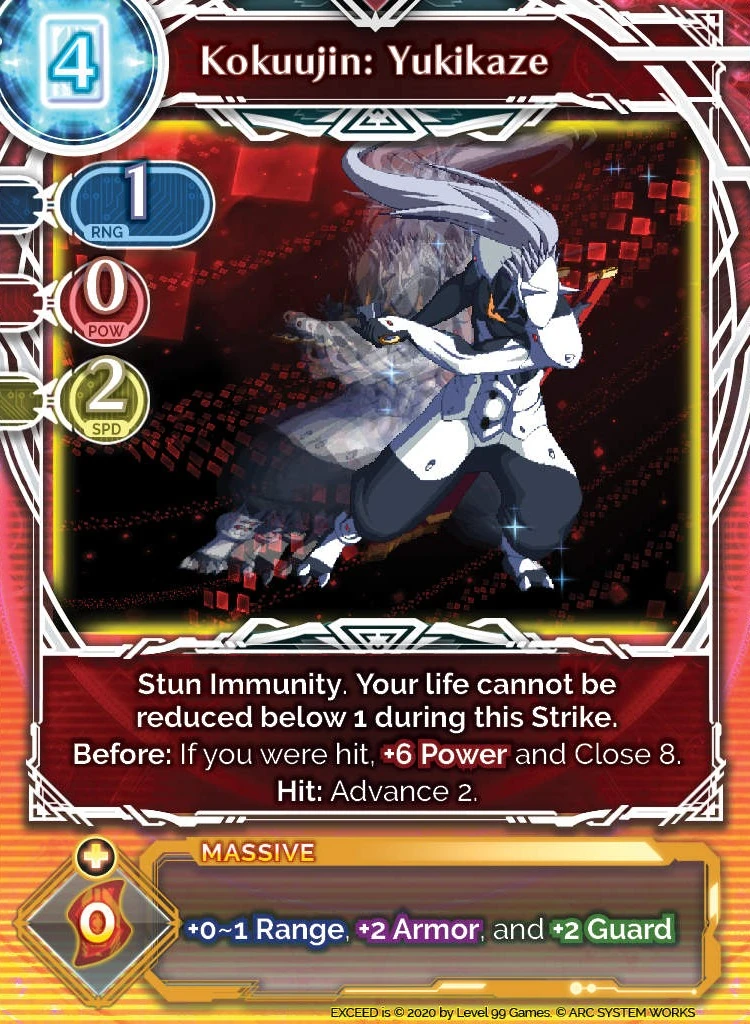 Kokuujin: Yukikaze | Exceed Fighting System Wiki | Fandom