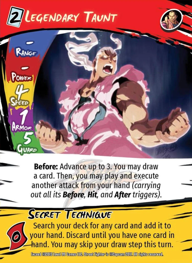 Legendary Taunt | Exceed Fighting System Wiki | Fandom