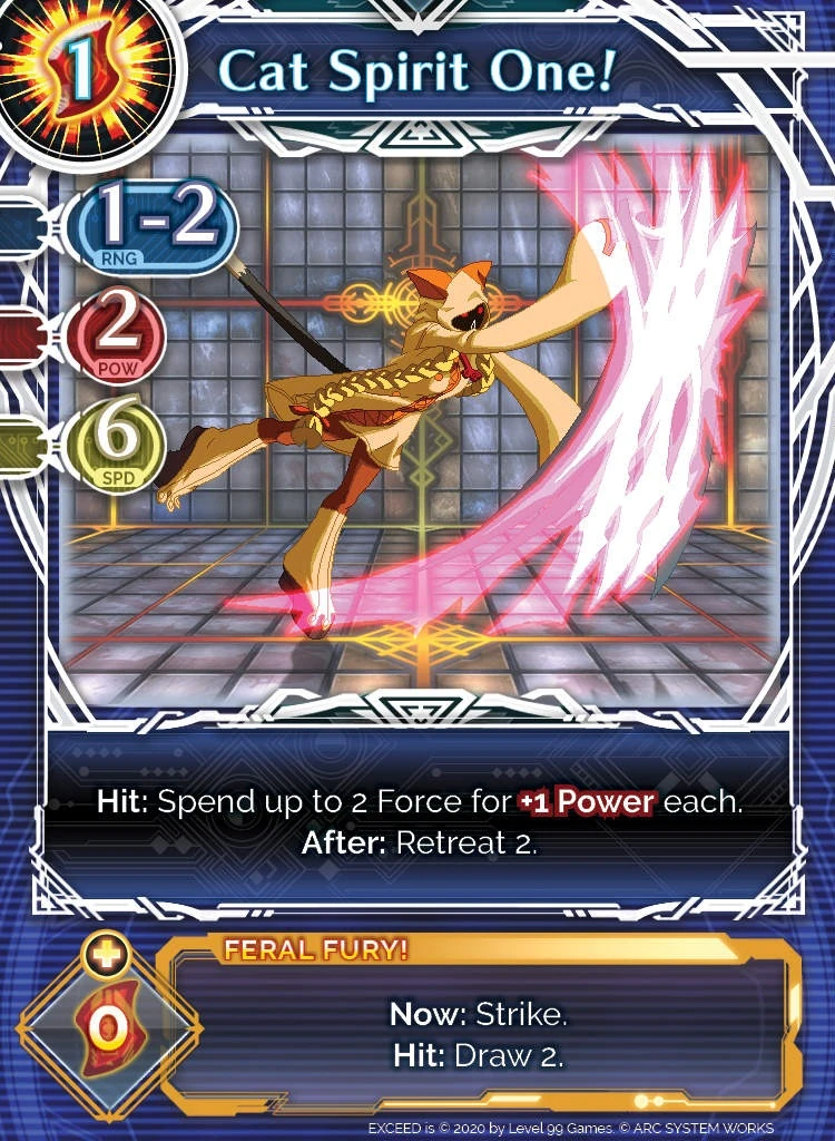 Cat Spirit One! | Exceed Fighting System Wiki | Fandom