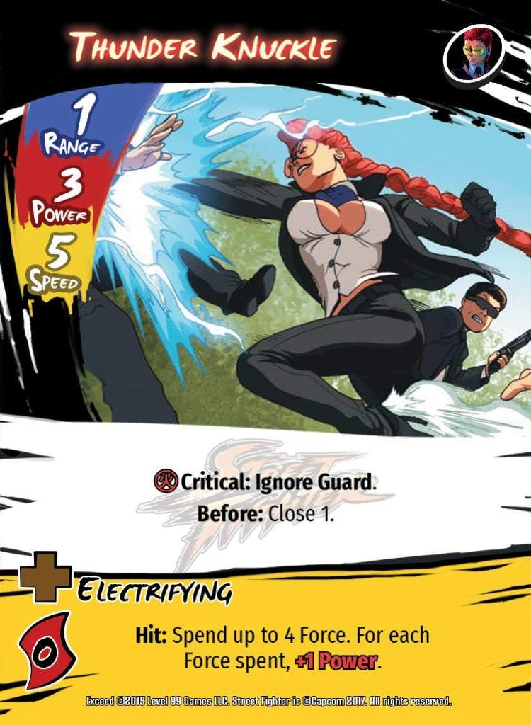 Thunder Knuckle | Exceed Fighting System Wiki | Fandom