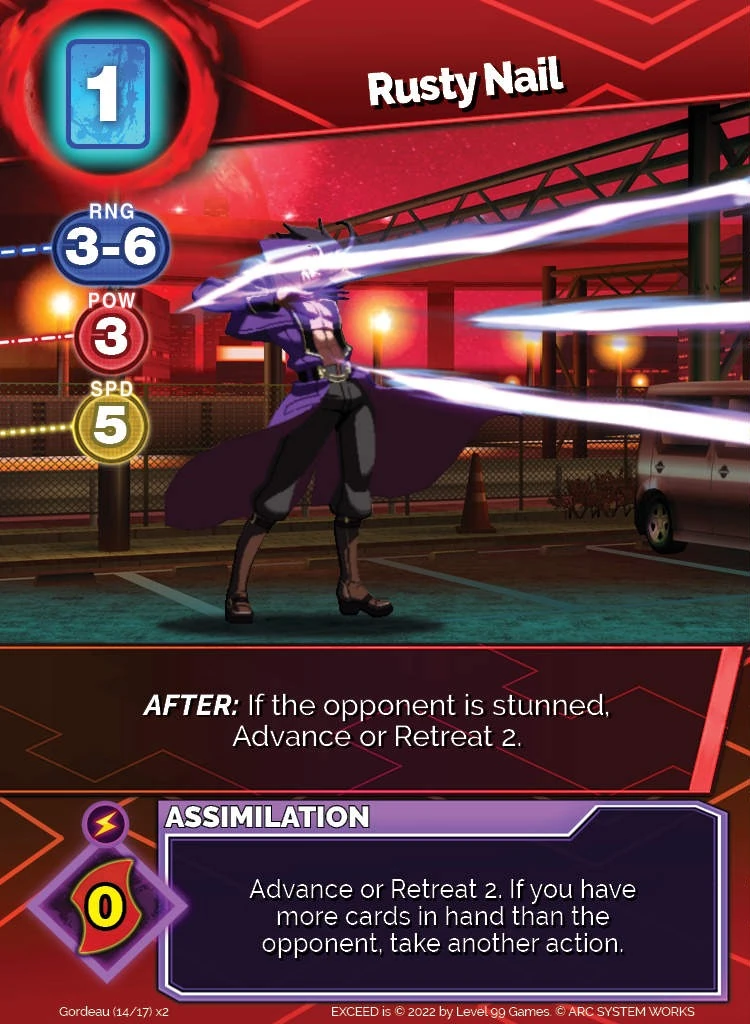 Rusty Nail | Exceed Fighting System Wiki | Fandom