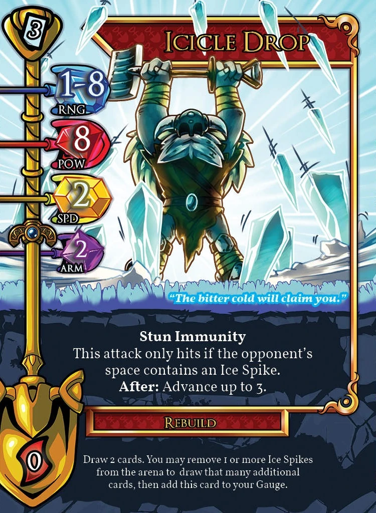 Icicle Drop | Exceed Fighting System Wiki | Fandom