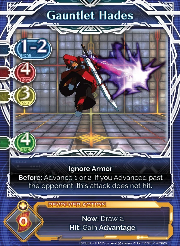Gauntlet Hades | Exceed Fighting System Wiki | Fandom